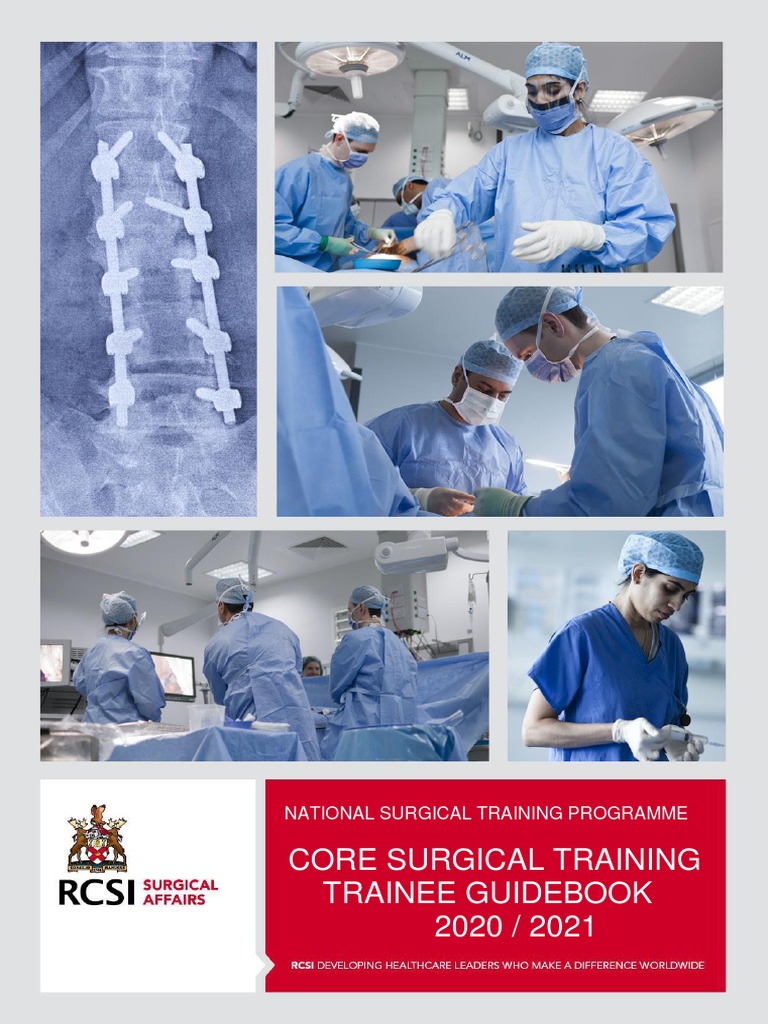 Core SurgicalTraining GuideBook 2020 2021 | PDF | Residency (Medicine ...