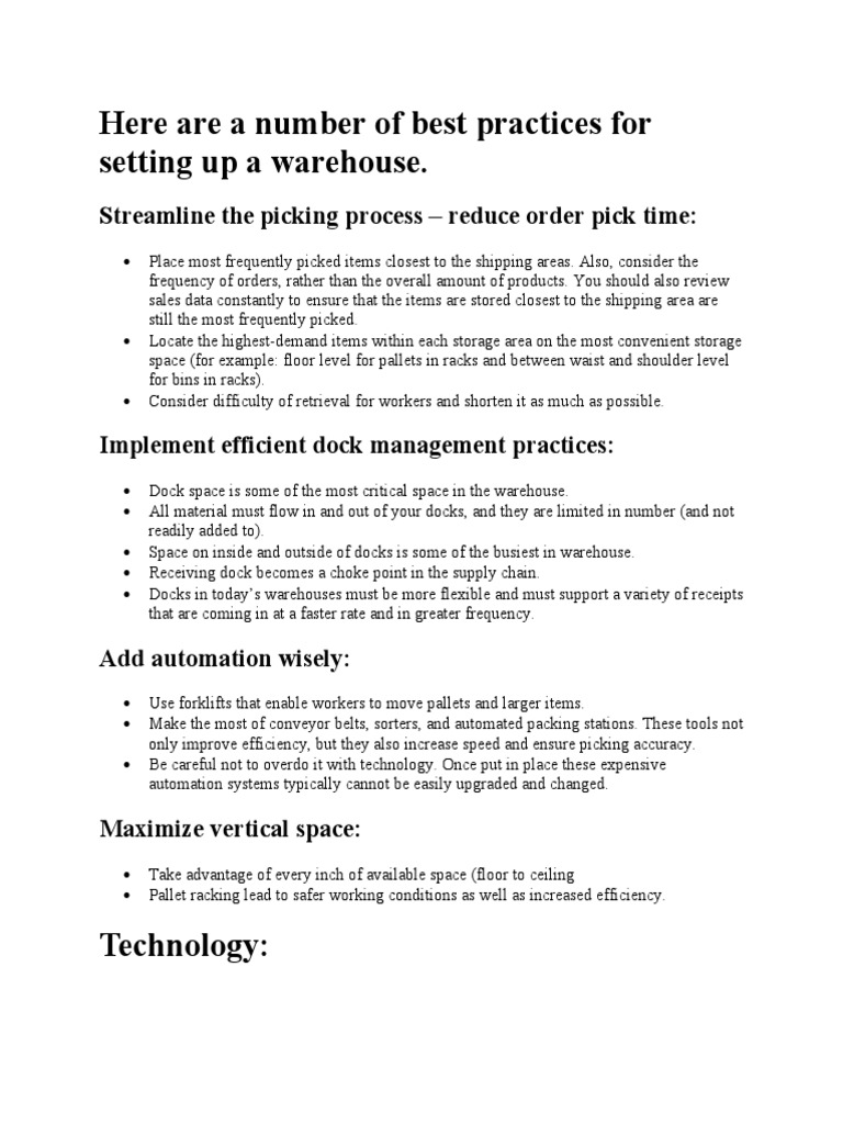 Logistics Questions and Asnwers 1 | PDF | Warehouse | Information ...