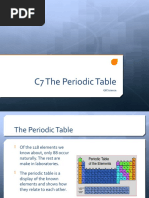 Year 8 Periodic Table Revision Worksheet | PDF | Chemical Elements ...