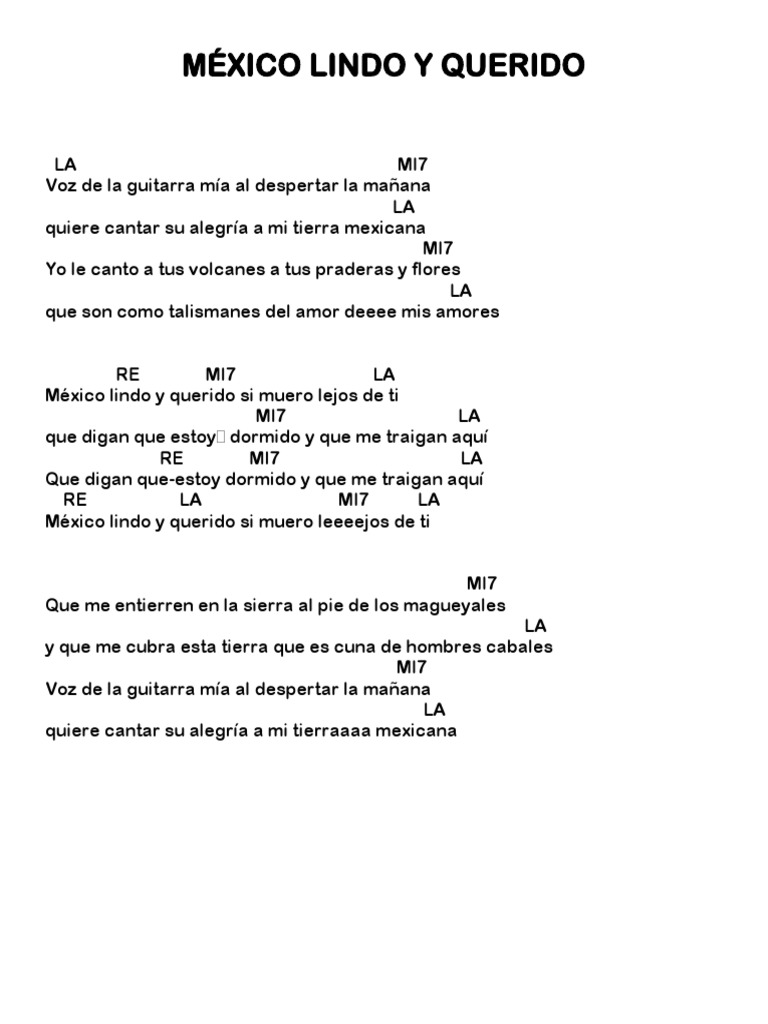 México Lindo y Querido | PDF