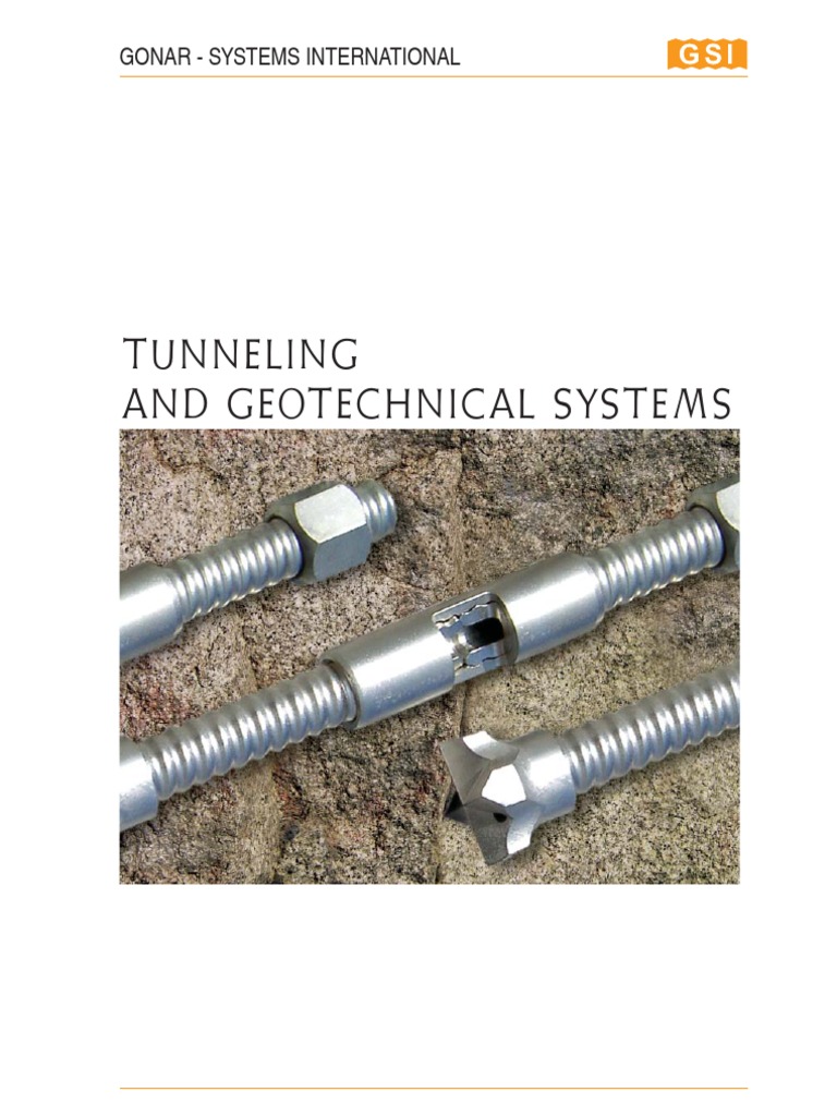 Tunneling and Geotechnical Systems | Anchor | Drill