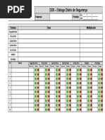 DDS Semanal - Formulário em Branco | PDF