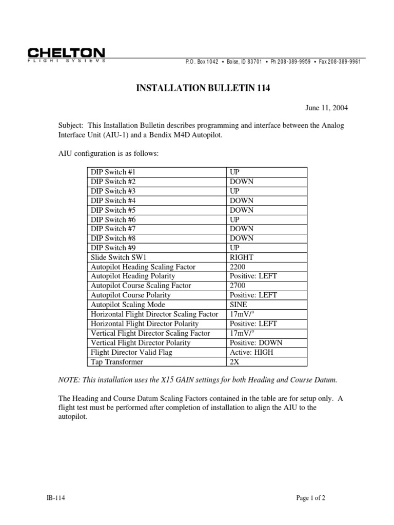 Autopilot Interface Setup Guide | PDF | Computing | Components