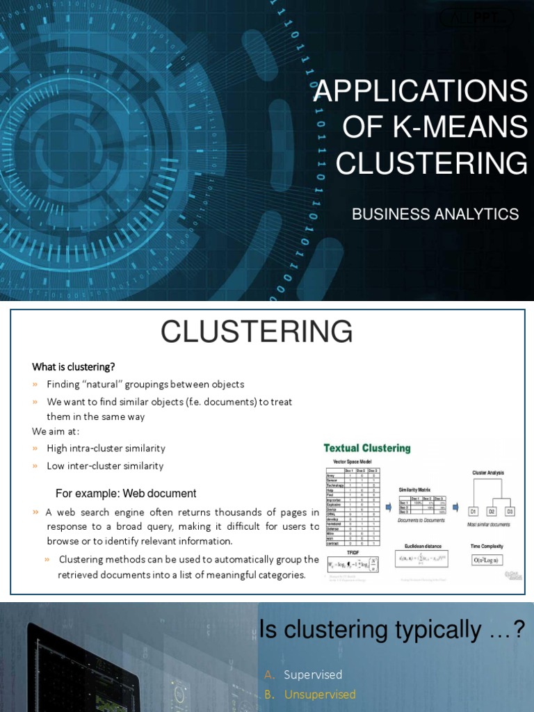 K Means Clustering | PDF | Cluster Analysis | Intelligence (AI) & Semantics