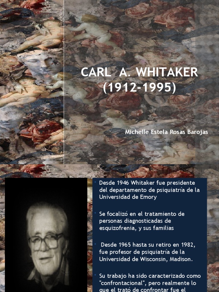 Carl Whitaker | PDF | Conceptos psicologicos | La naturaleza humana