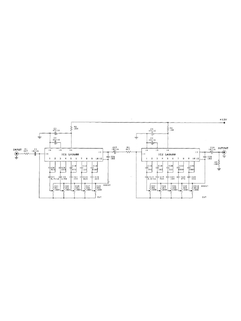 Equalizer LA3600 | PDF
