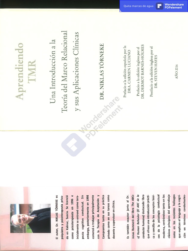 Aprendiendo TMR Törneke Corregido | PDF