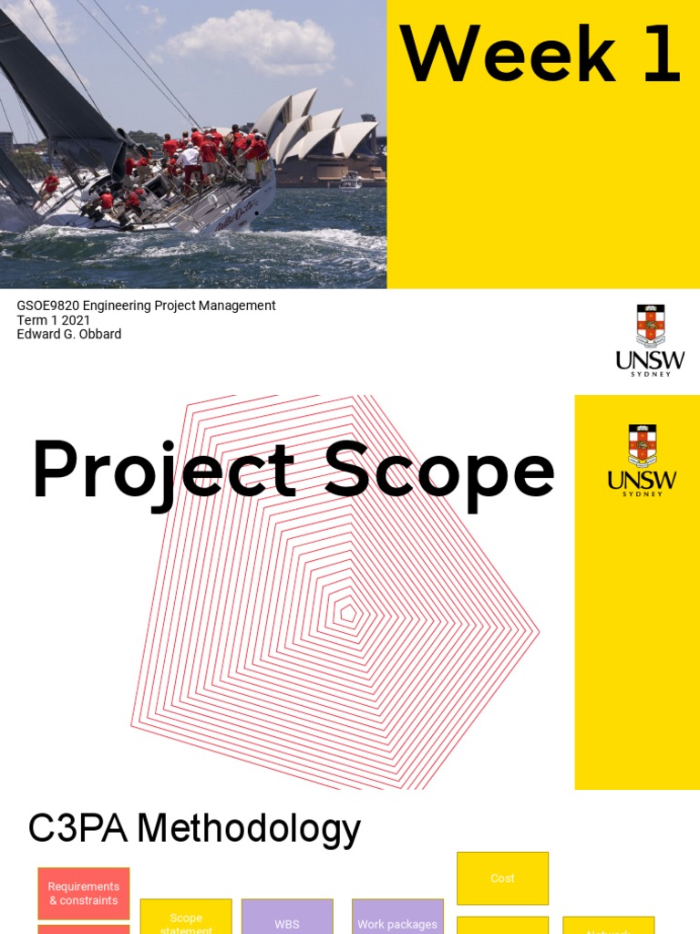 Week01 Project Scope | PDF | Project Management | Agile Software Development