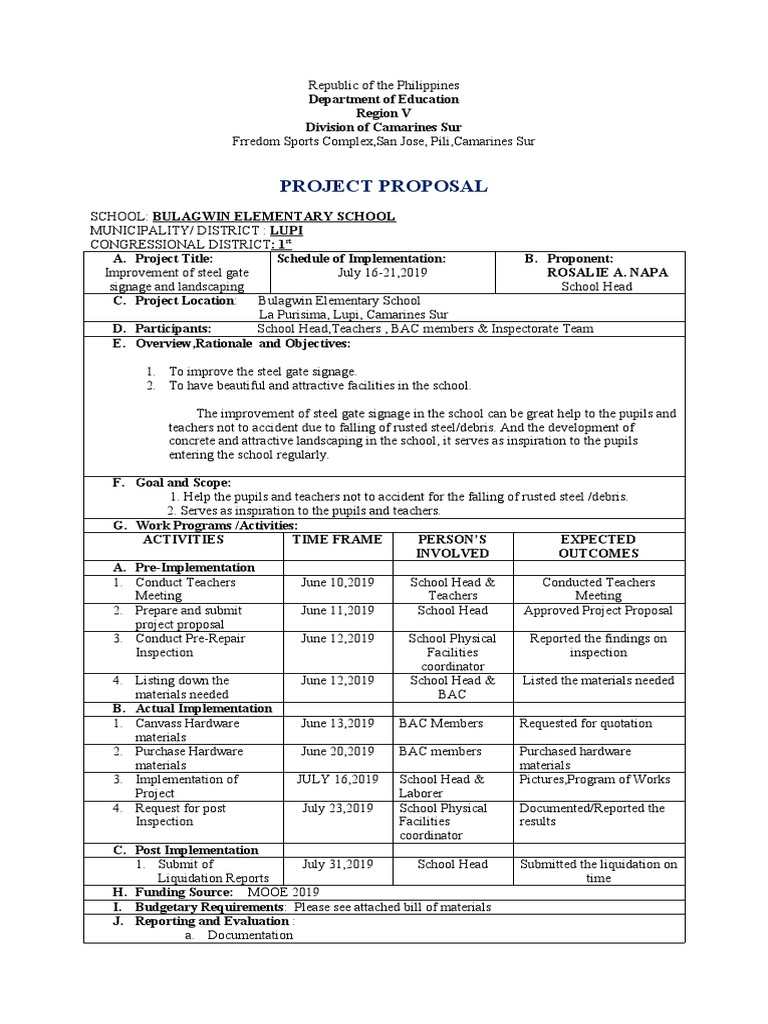 Proposal On Pathway | PDF