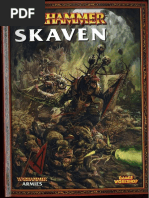 Warhammer Skaven Army Book (4ed) | PDF