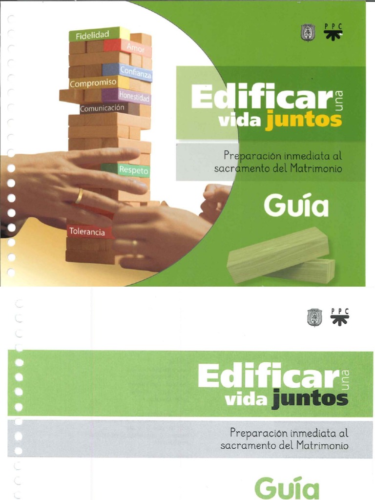 Edificar Una Vida Juntos - Guía | PDF