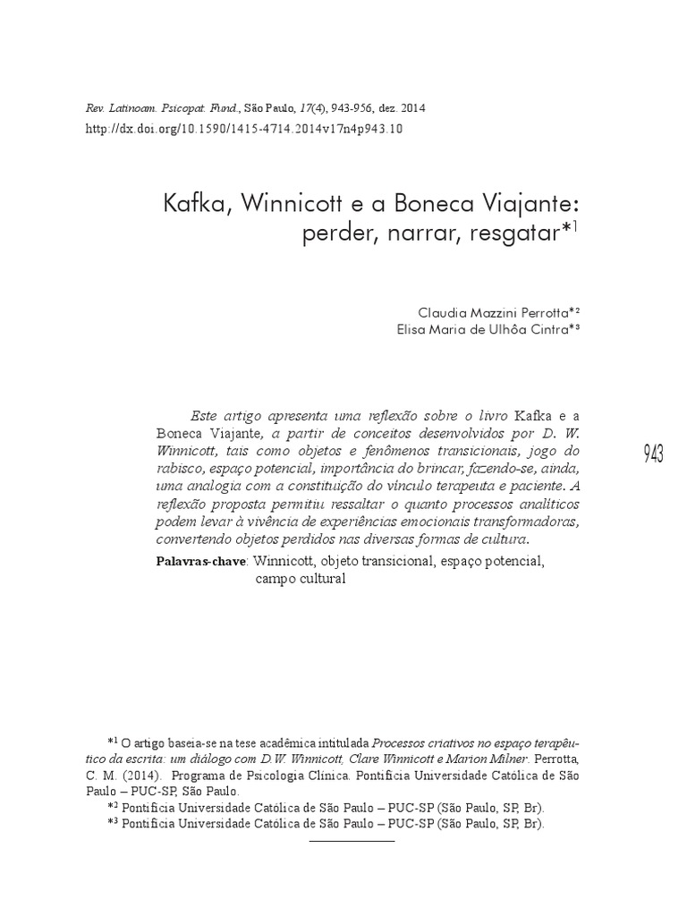 Kafka e A Boneca Viajante - Jordi Sierra I Fabra | PDF | Franz Kafka ...