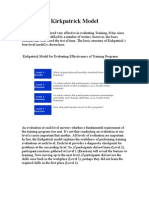 Understanding Kaufman's Evaluation Model | PDF | Evaluation | Learning