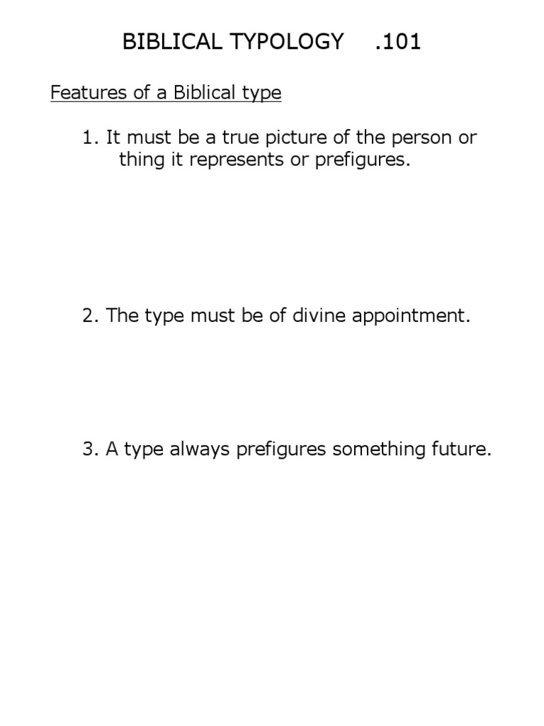 An In-Depth Look at Biblical Typology: Key Concepts, Definitions ...