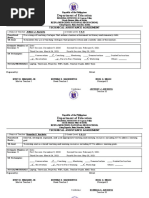 LAC FORM 1 4 Template | PDF | Cognitive Science | Cognition