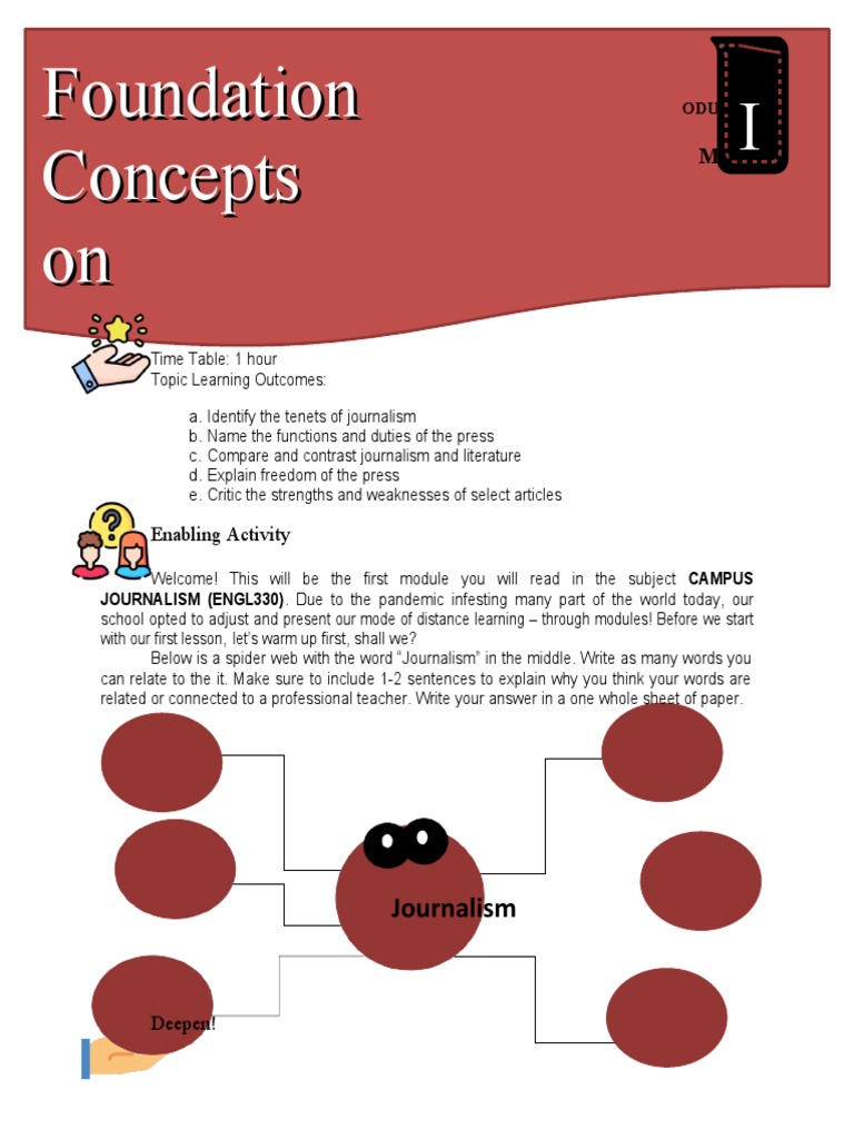 Scope and Nature of Journalism: Understanding the Tenets and Functions ...