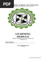 PE and Health Grade 12 Module 1 Overview | PDF | Ballet | Dances