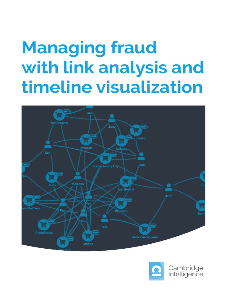 Managing Fraud With Link Analysis and Timeline Visualization | PDF ...