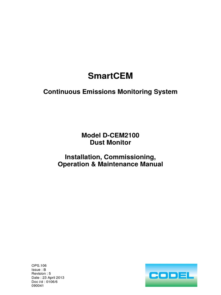 DCEM2100 OPS.B5pdf | PDF | Valve | Parameter (Computer Programming)