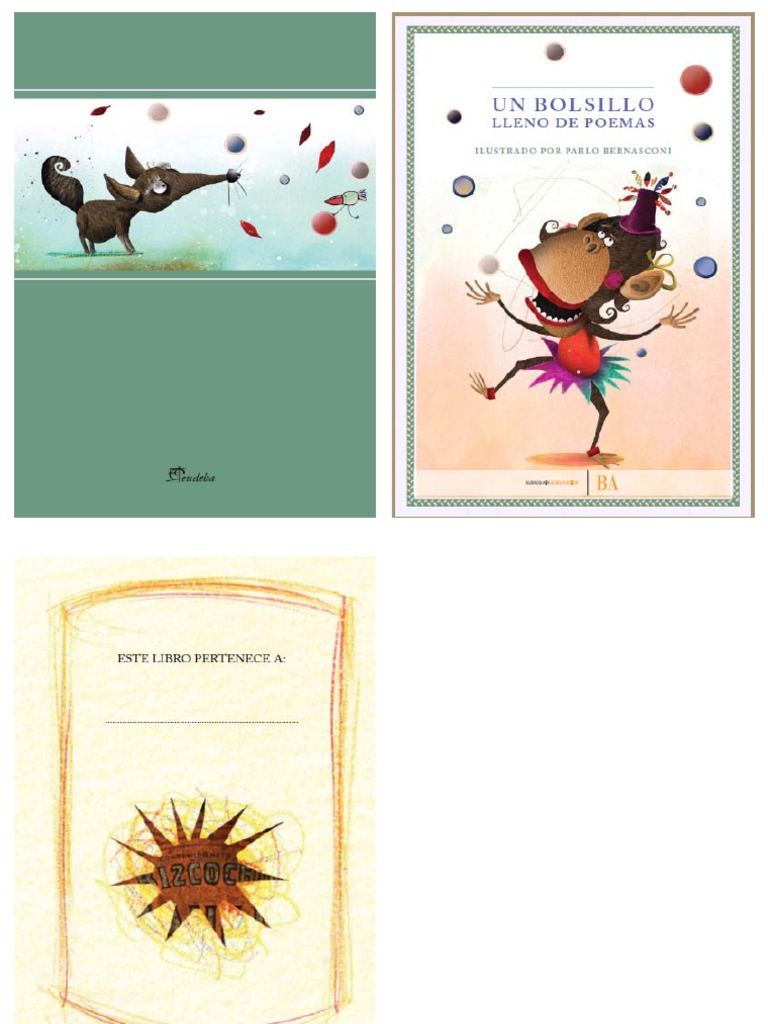 Un Bolsillo Lleno de Poemas | PDF