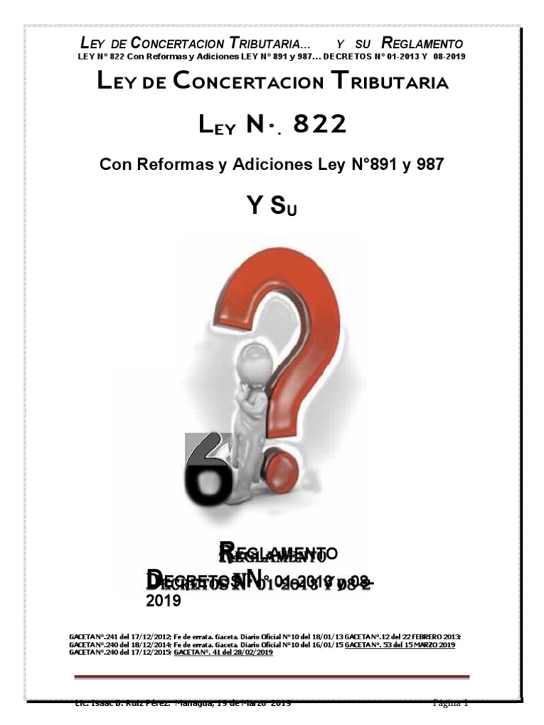 Ley 987 LCT 822 Y SUS REFORMAS HASTA 2019 - 02.04.2020 (2 ...