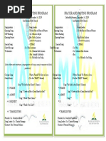 Divine Service Program | PDF | Hymns | Prayer