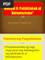 EsP 9 Quarter 2 PPT Modyul-5 | PDF