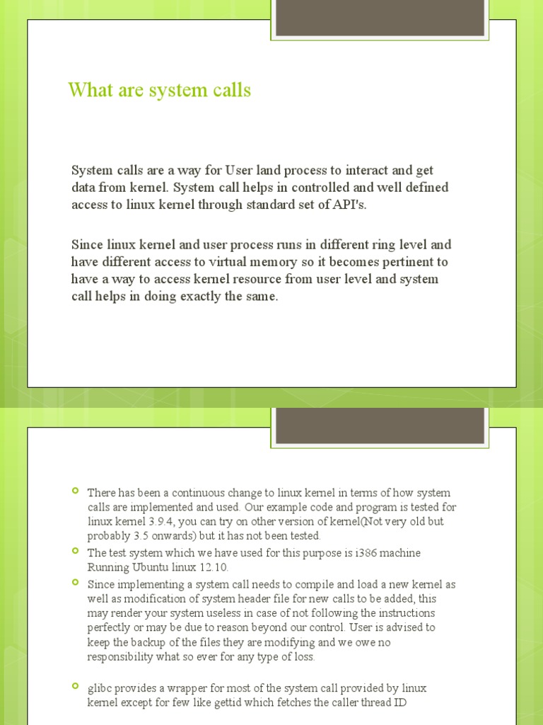 What Are System Calls | PDF | Subroutine | Software Engineering