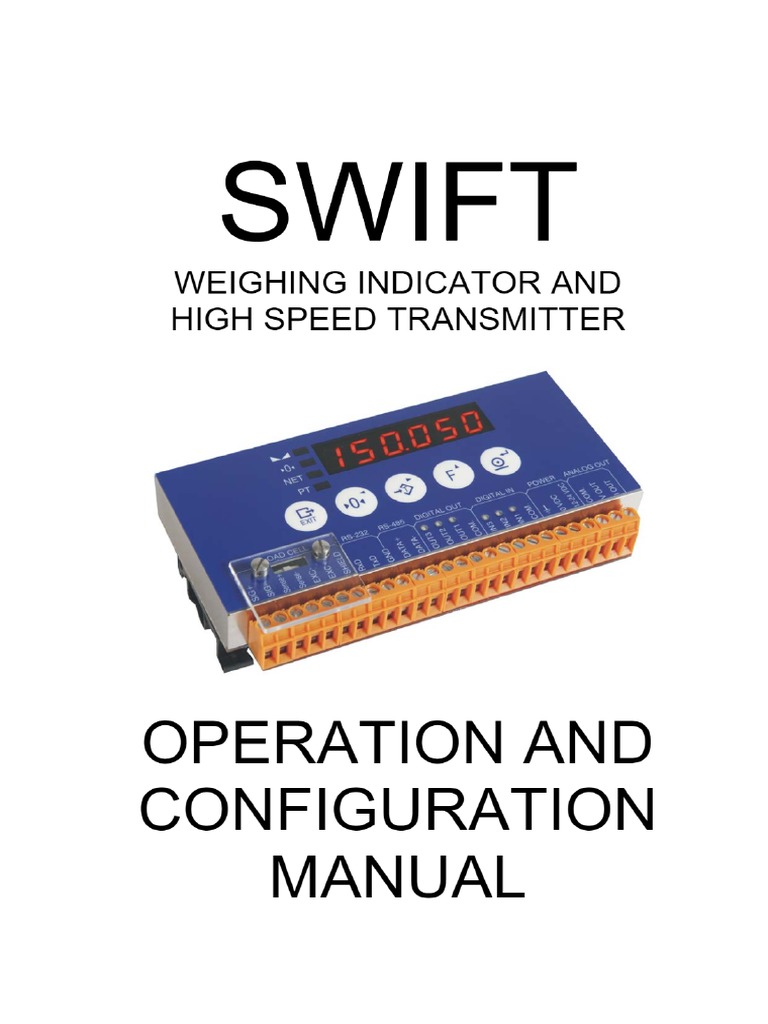 Indicador SWIFT - Utilcell (Manual) | PDF