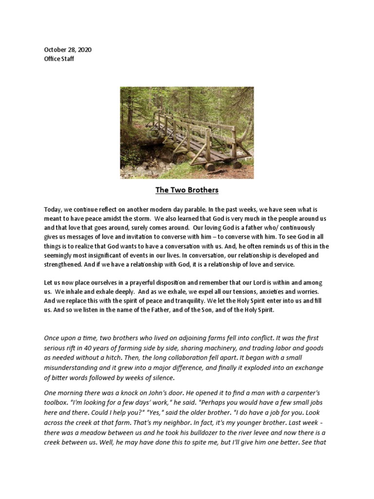 The Two Brothers | PDF
