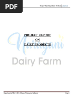 1 Introduction To Traditional Dairy Products | PDF | Milk | Dairy