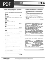 Gateway B1plus Workbook Answers | PDF