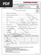 25 NFBS Application Form PDF | PDF | Death Certificate | Birth Certificate