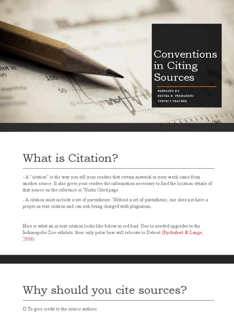 Essential Guide to Citing Sources | PDF