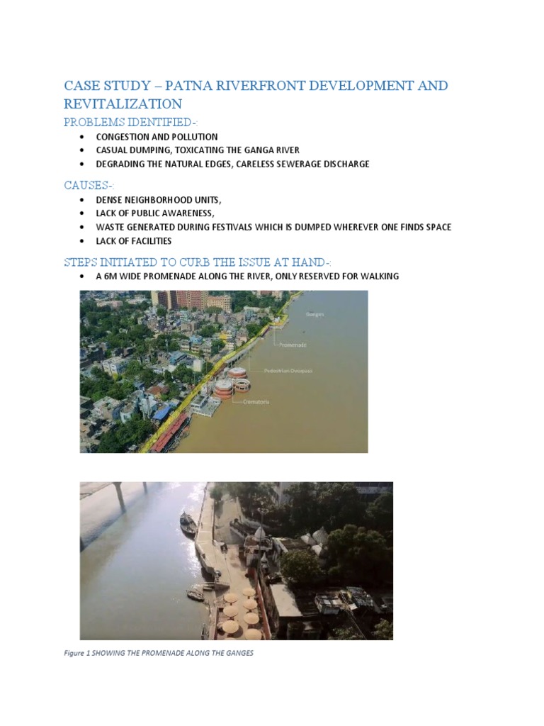 Patna Riverfront Development Case Study | PDF