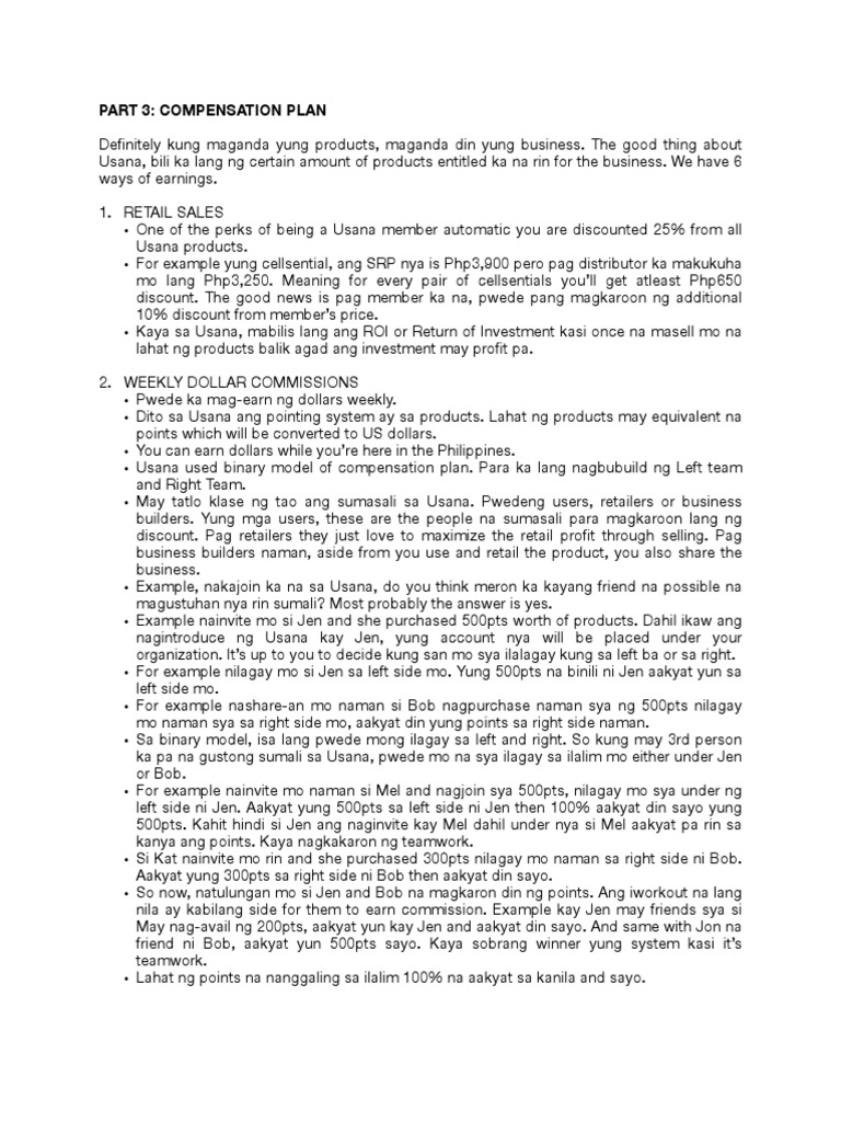 Presentation Script - Business Plan | Download Free PDF | Economies ...