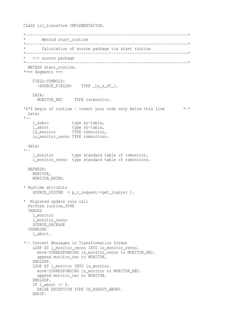 7 Start Routine | PDF