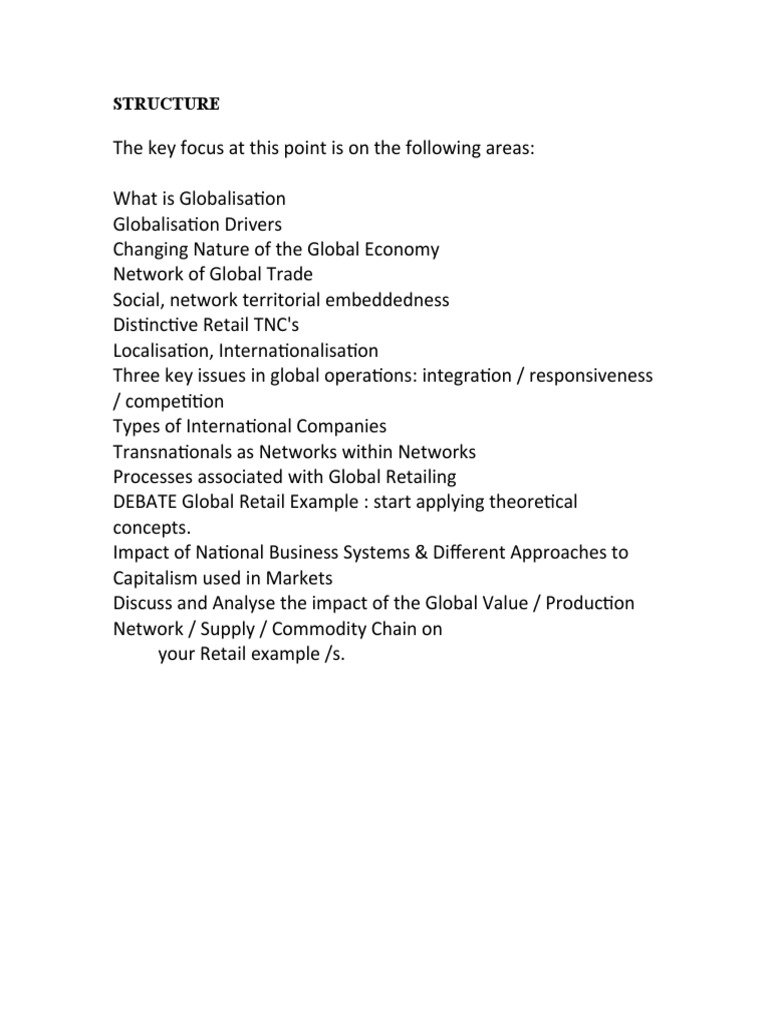 Example Assignment Structure | PDF | Business