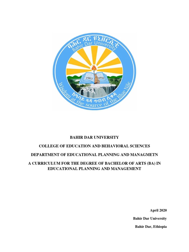 EdPM-undergraduate Curriculum | PDF | Educational Technology | Curriculum