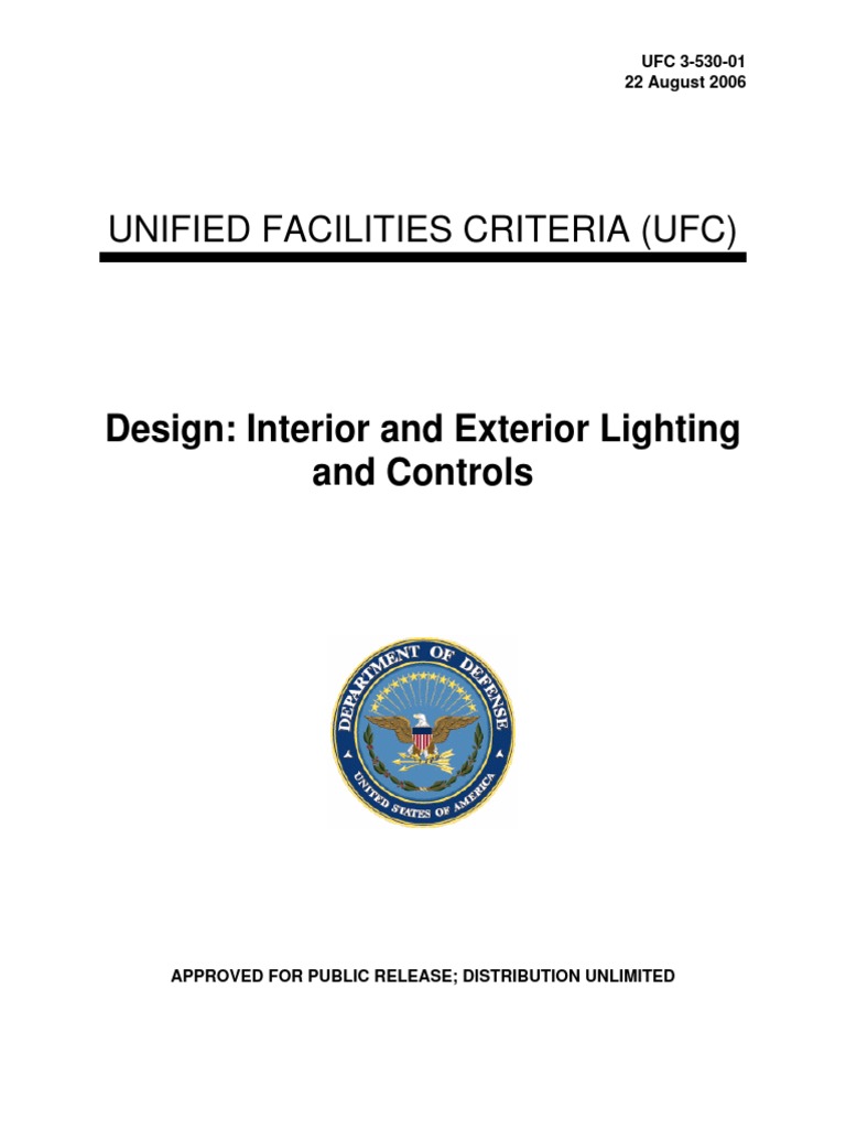 Ufc 3 530 01 | Download Free PDF | Lighting | Fluorescent Lamp