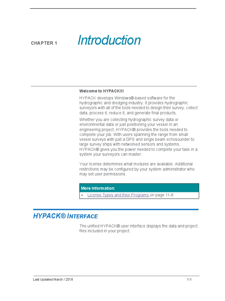2018 HYPACK User Manual 02 | PDF | Icon (Computing) | Window (Computing)