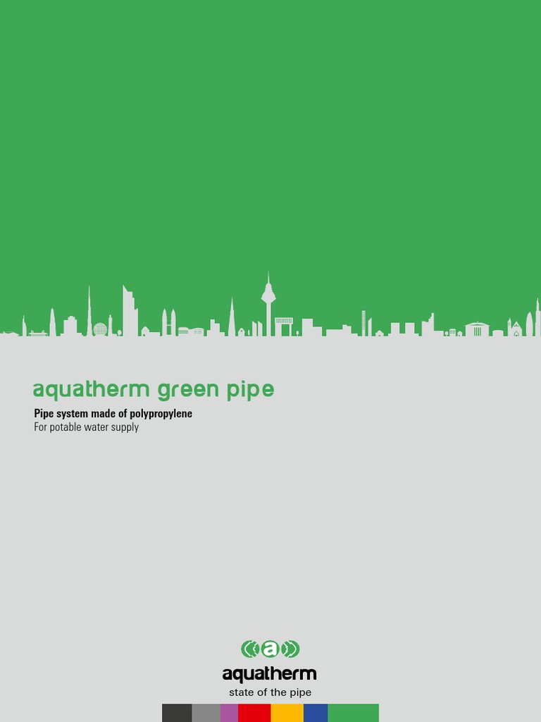 Aquatherm - Green - Pipe - Catalogue - 2020 | PDF | Pipe (Fluid Conveyance) | Mechanical Engineering