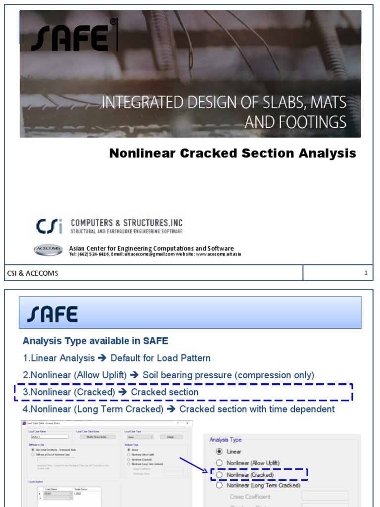SAFE 200421 Presentation Crack Analysis | PDF | Fracture | Bending