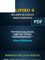 Fil. 9 Mod1 - Tanka at Haiku - Pagsusuri Sa Tono NG Pagbigkas | PDF