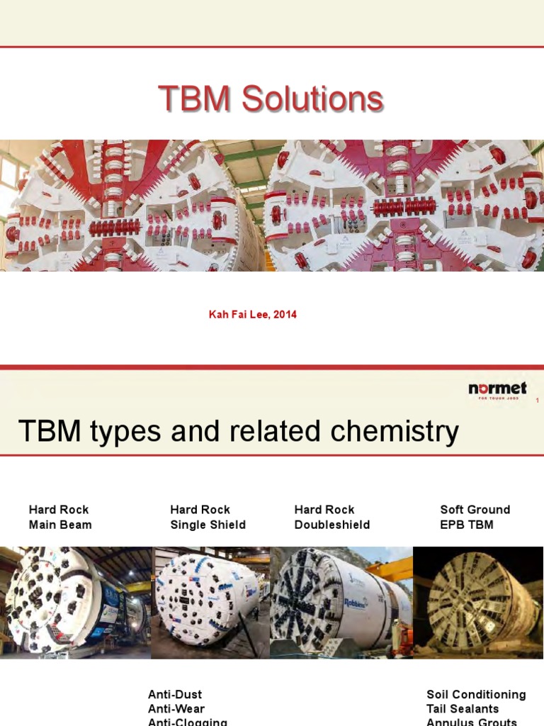 Soil Conditioning for TBM Operations | PDF | Soil | Foam