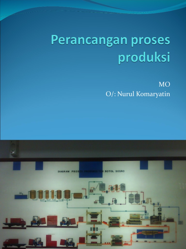 Perancangan Proses Produksi | PDF