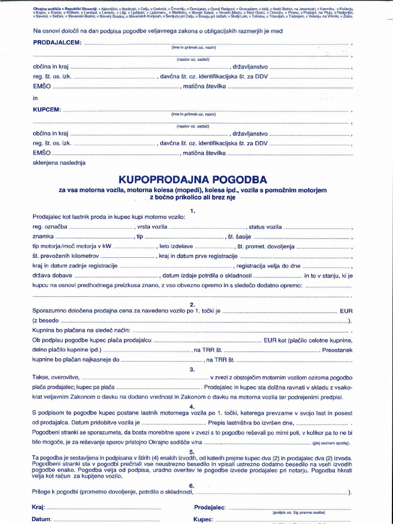 KUPOPRODAJNA | PDF
