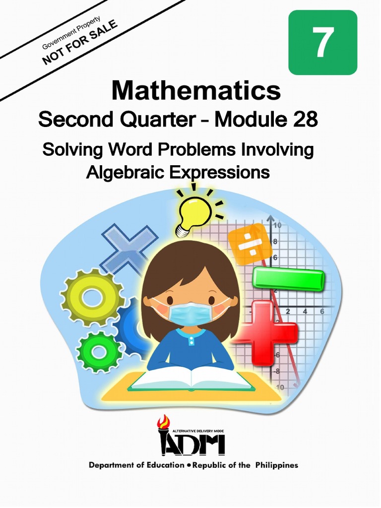 Solving Problems Involving Algebraic Expressions | PDF | Equations | Mathematics