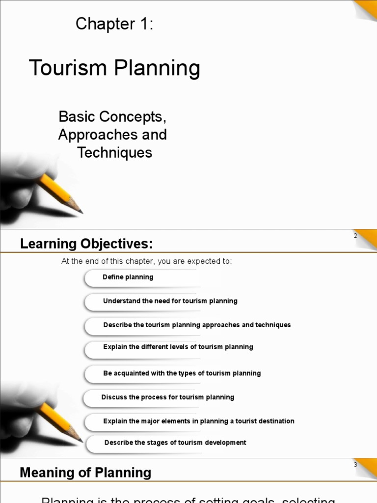 Chapter 1 Tourism Planning | PDF | Tourism | Sustainability