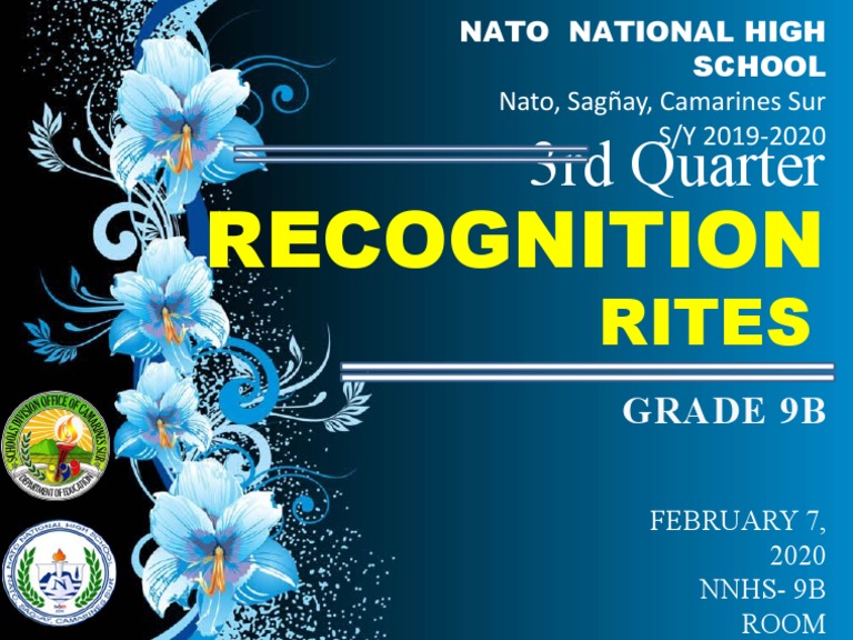 Recognition Background Pdf